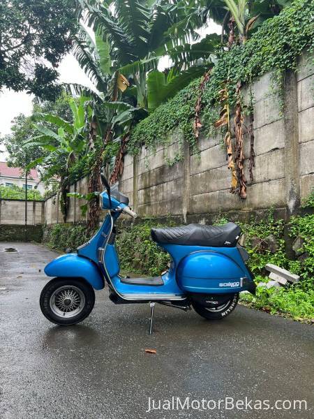 Vespa EXCEL 200 plat B Th 1989 Surat Lengkap Siap