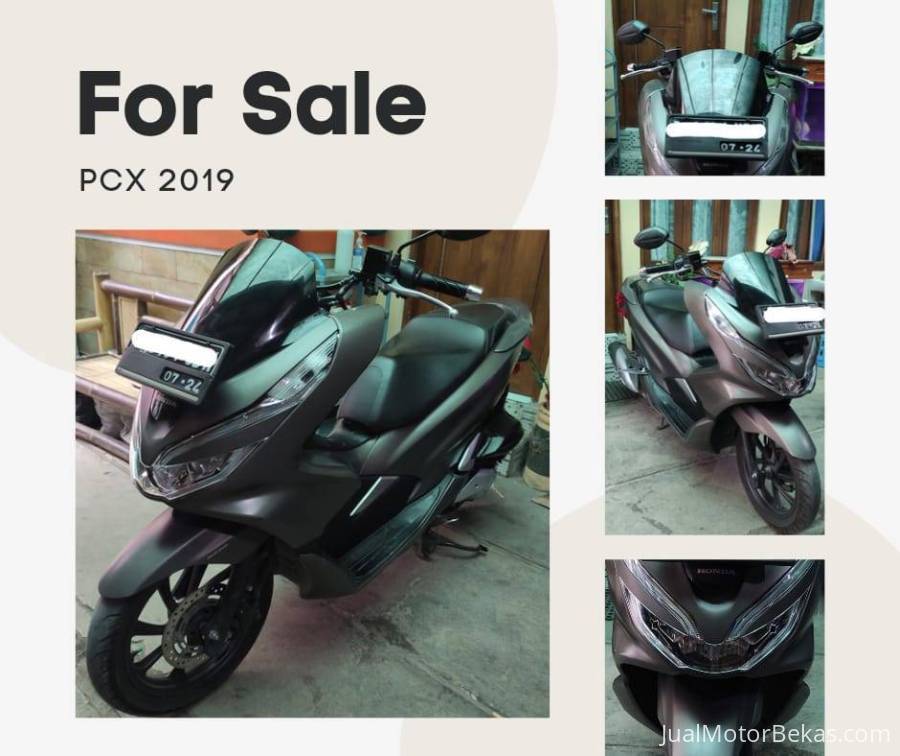 Motor Honda PCX CBS 2019 Kondisi Terawat