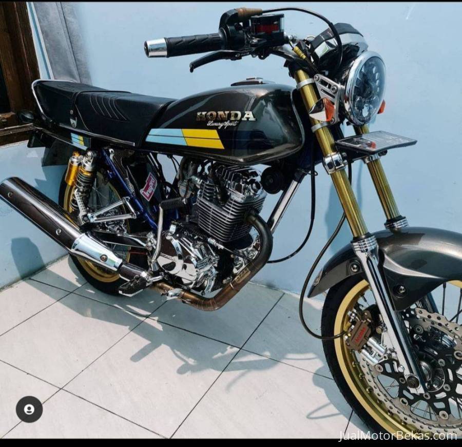 Honda GL full modifikasi