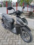 Motor Bekas Beat Deluxe 2022 Hitam Doff Km14Rbaan
