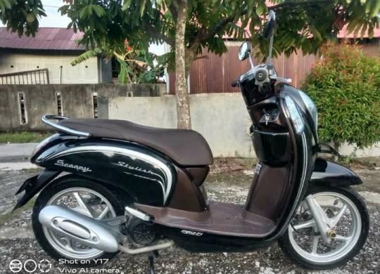 Honda Scoopy Thn 2016 Warna Hitam