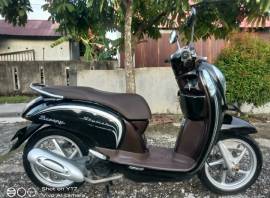 Honda Scoopy Thn 2016 Warna Hitam