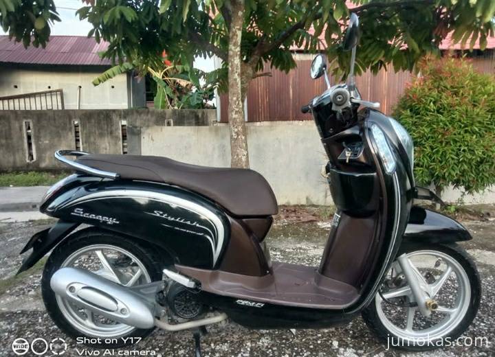 Honda Scoopy Thn 2016 Warna Hitam