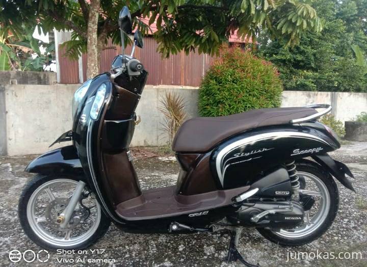 Honda Scoopy Thn 2016 Warna Hitam