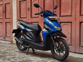 Motor honda beat Sporty CBS 2024 Blue