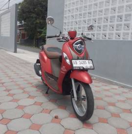 Motor bekas Yamaha fino grade 125 thn 2019