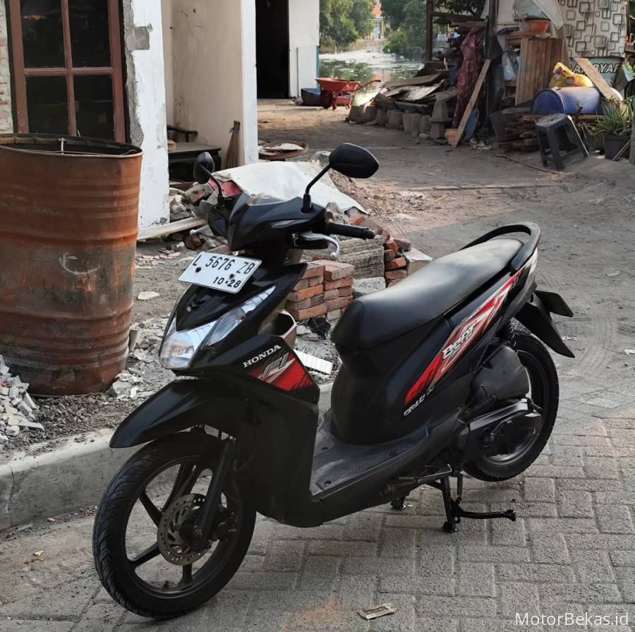 Honda Beat 2013 Hitam Lengkap Hidup