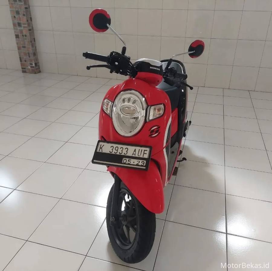 Motor Honda Scoopy tahun 2019 terawat