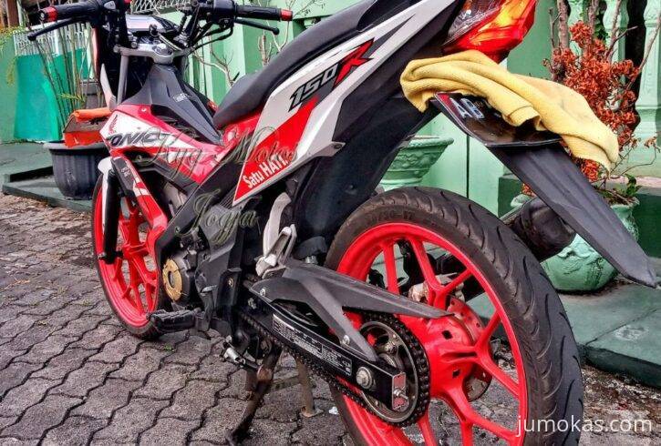 HONDA SONIC 150 MERAH PUTIH 2020 PLAT AB KOTA JOGJ