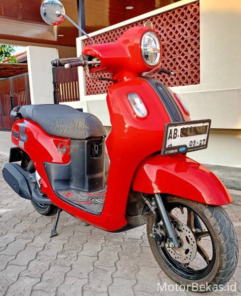 YAMAHA FAZZIO MERAH 2022 PLAT AB BANTUL